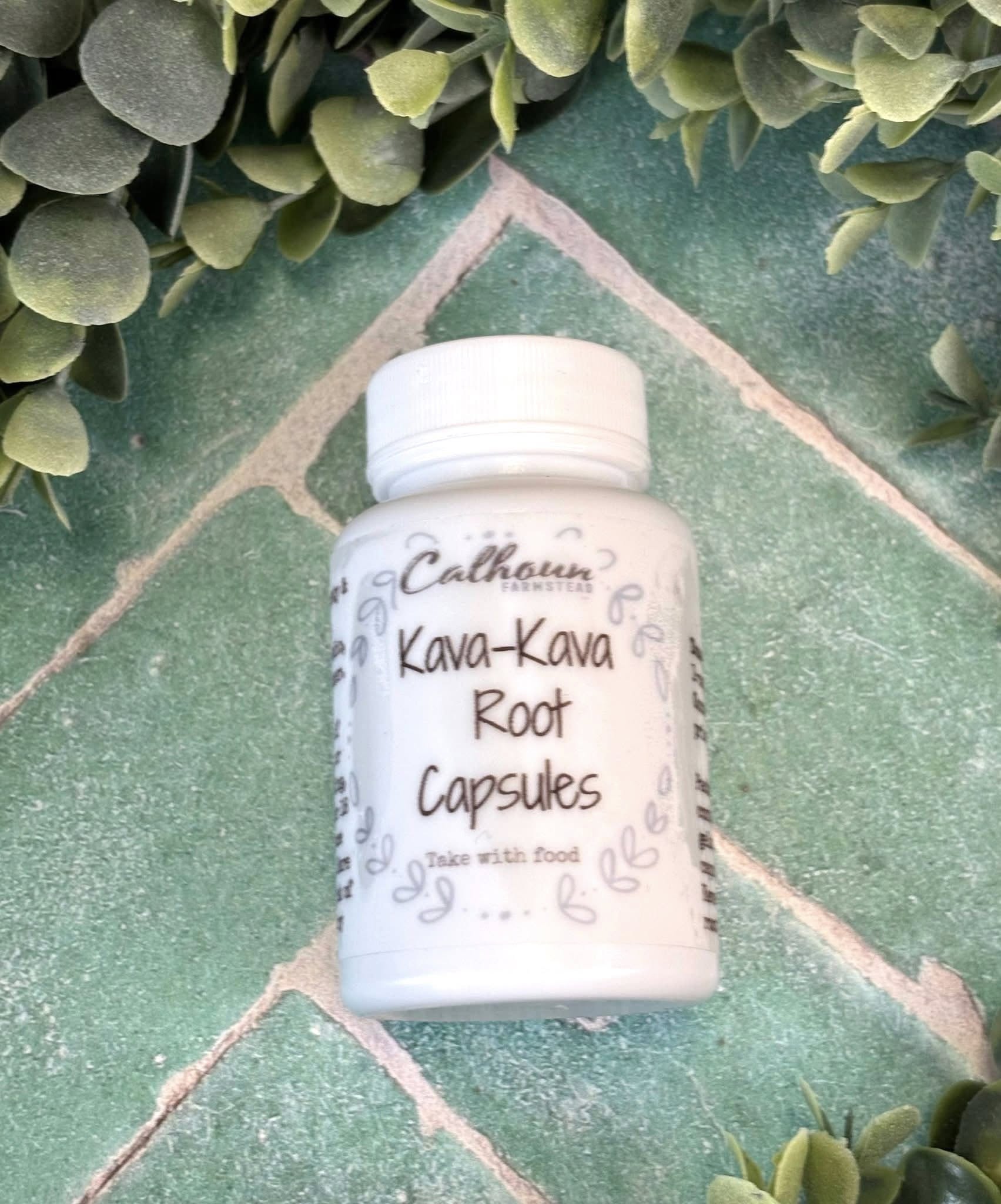 Kava Kava Root Capsules - Herbal Supplements - Relaxation & Stress ...