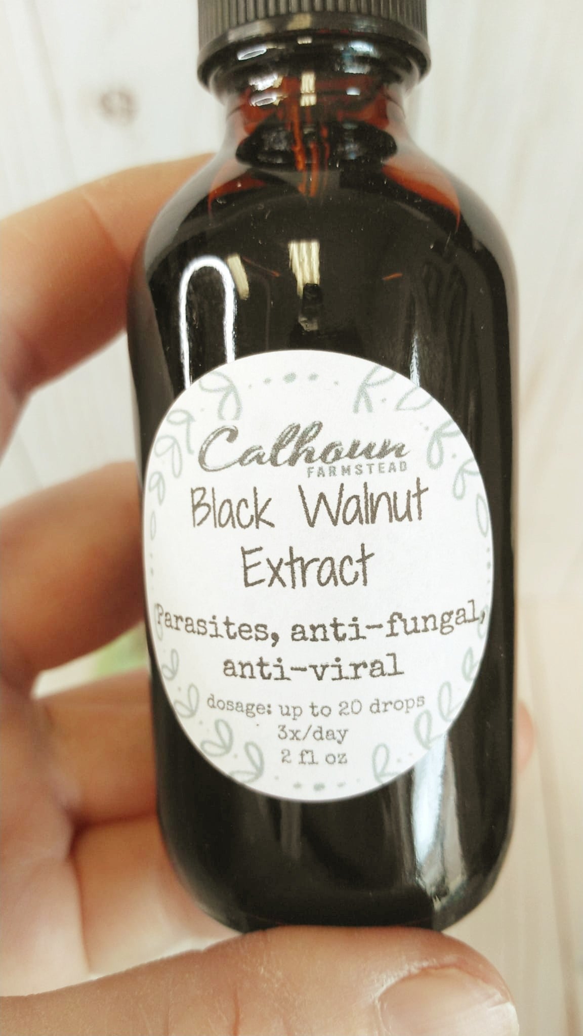 Black Walnut Extract - Parasite Cleanse - Intestinal Cleanse – Calhoun Farm