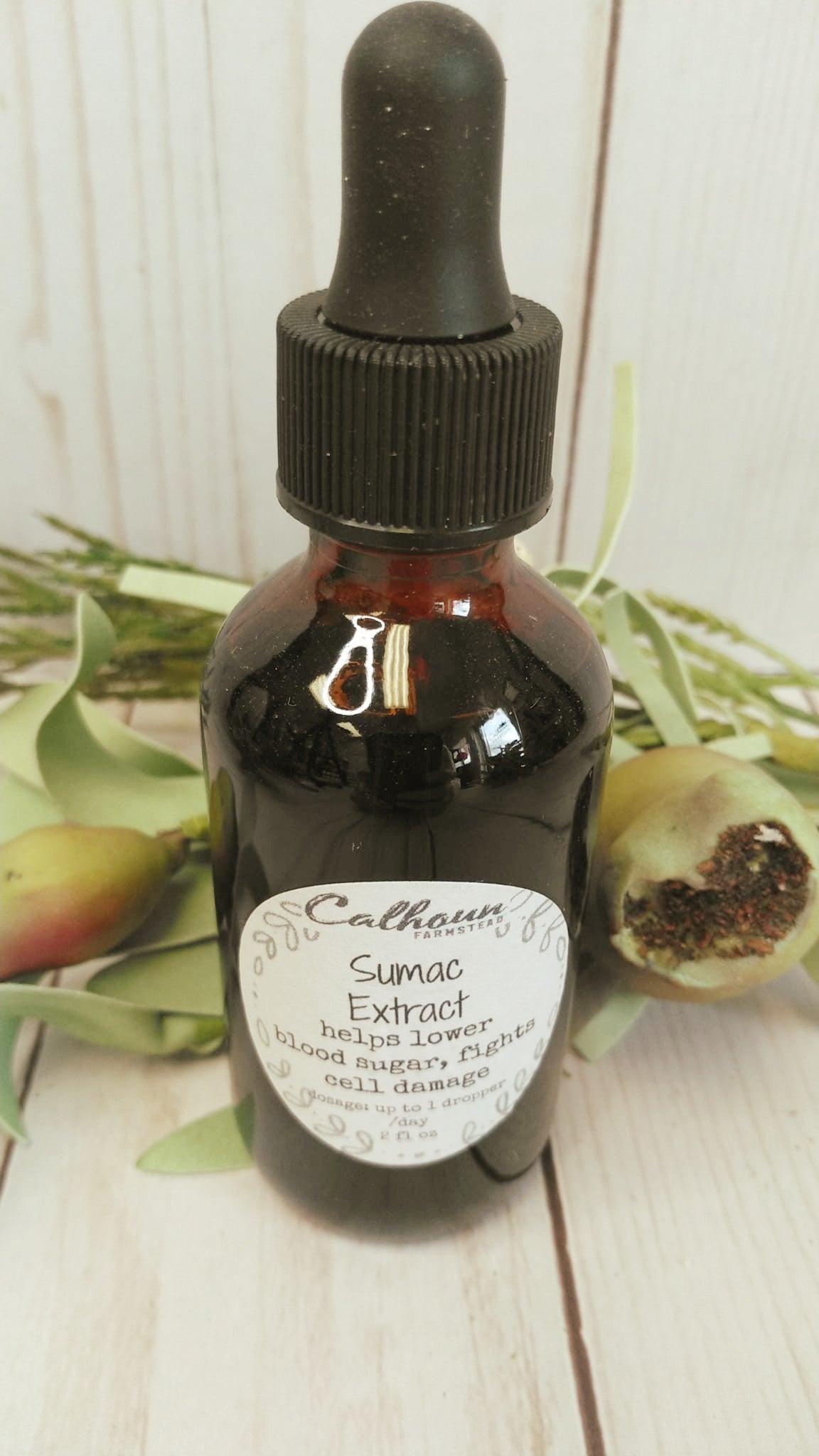 Sumac Extract - Antifungal - Antibacterial - Detoxification - Anti-Inf ...