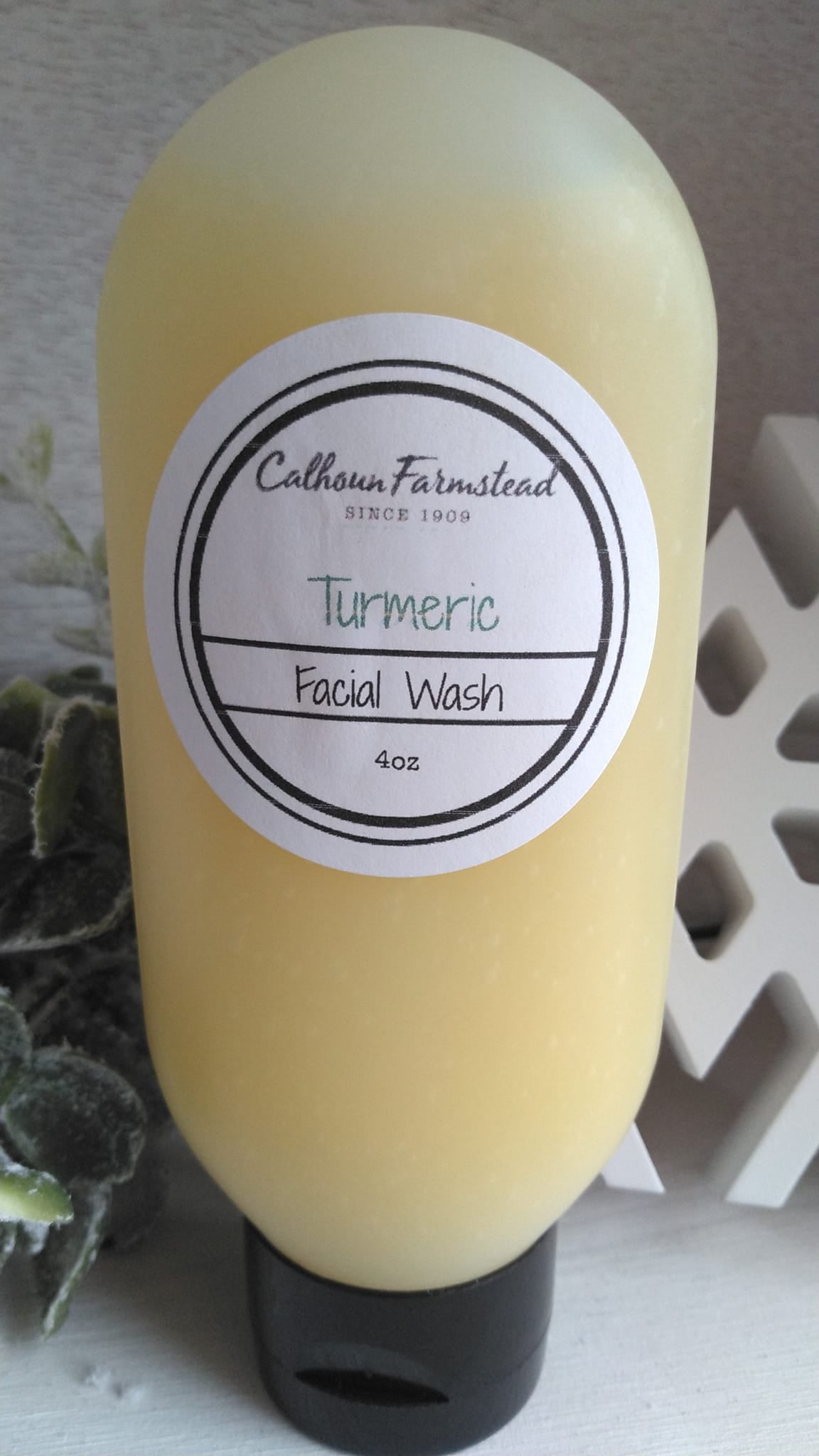 Facial Cleanser - Turmeric - Skin Brightening - Natural Skin Care ...
