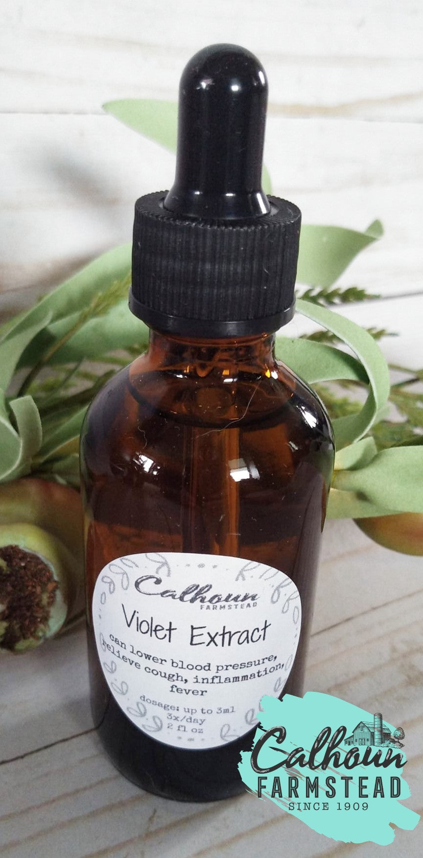 Violet Extract - Tincture - Respiratory Wellness - Anxiety Relief ...
